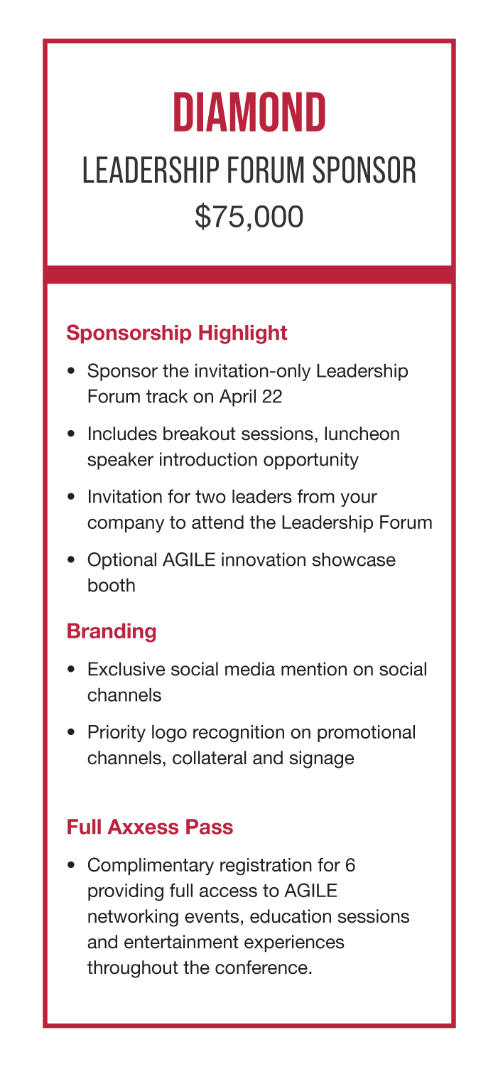 AGILE | Axxess Growth, Innovation and Leadership Experience