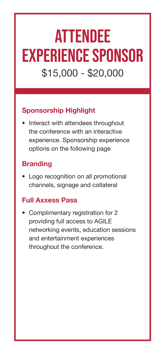 AGILE | Axxess Growth, Innovation and Leadership Experience