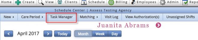 Schedule Center Overview - Help Center