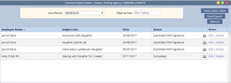 Client Chart Overview - Help Center