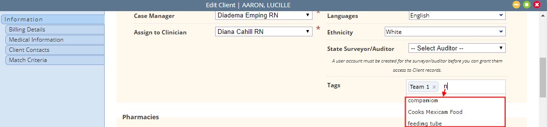 Employee Information - Help Center