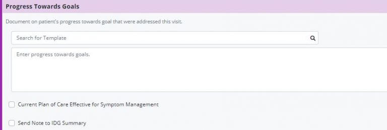 IDG Summary/Comprehensive Assessment Update - Help Center