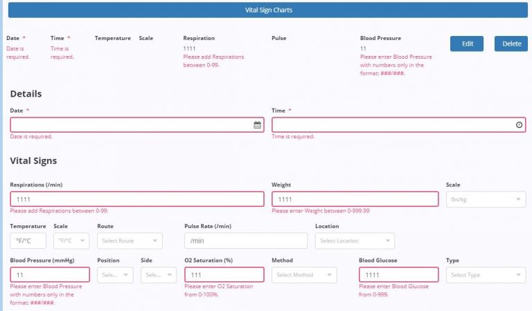 Mobile Note Validations - Help Center