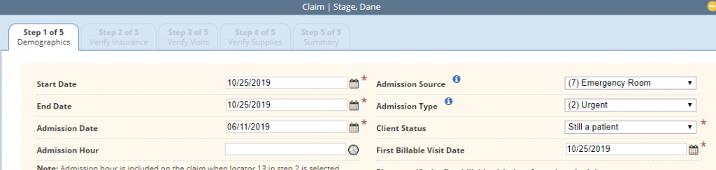 Admission Type Update (UB-04) - Help Center