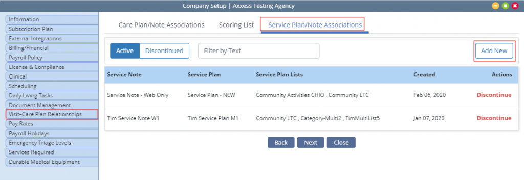 Custom Service Documentation - Help Center