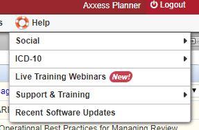 Menu Bar – Help Center