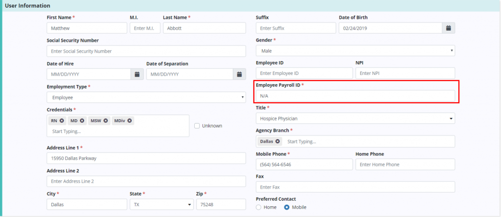 Payroll Setup and Report - Help Center