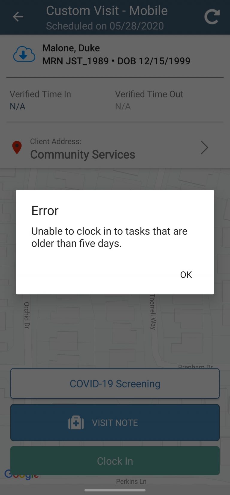 Mobile Clock-In Restrictions - Help Center