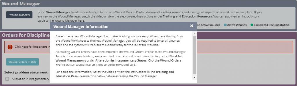 Wound Manager Overview - Help Center
