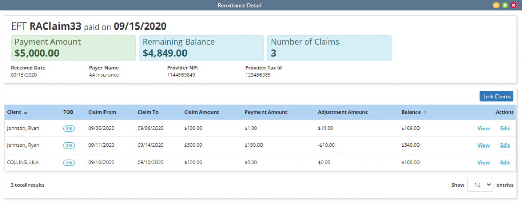Remittance Posting - Help Center