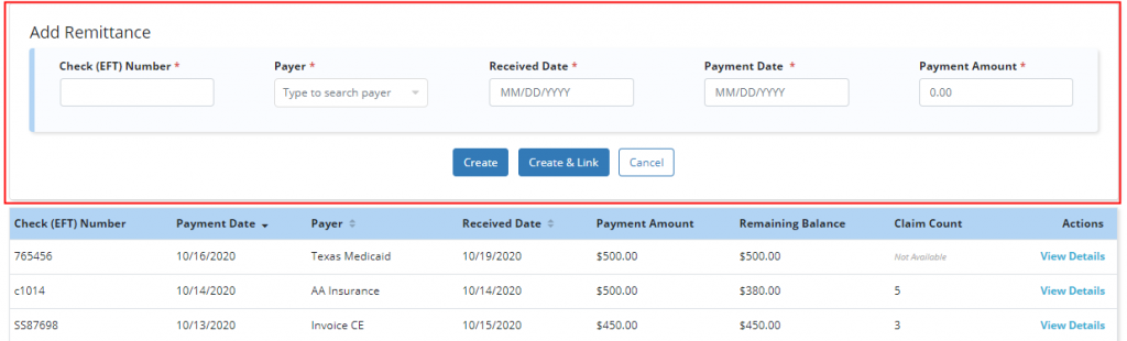 Remittance Posting - Help Center
