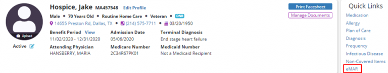 Electronic Medication Administration Record (eMAR) - Help Center