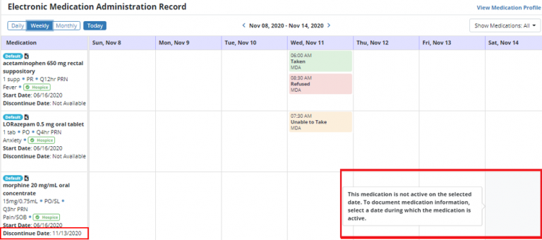 Electronic Medication Administration Record (eMAR) - Help Center