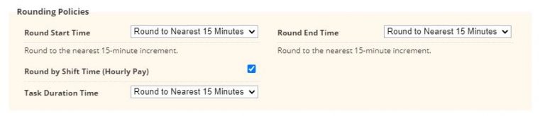 Enhanced Payroll Rounding Policies - Help Center