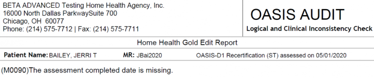 OASIS-D1 Assessments for ST and OT in Axxess Home Health