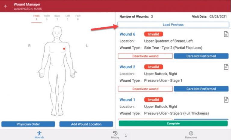 Mobile Wound Manager - Axxess Home Health Mobile App