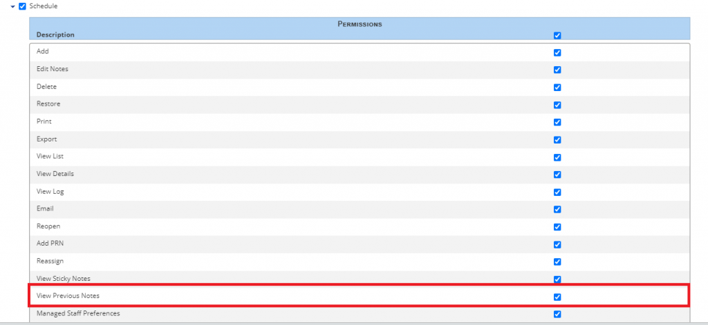 Load Previous Notes in Axxess Home Care