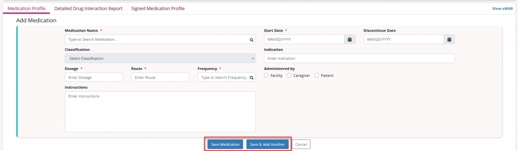 Medication Profile - Help Center
