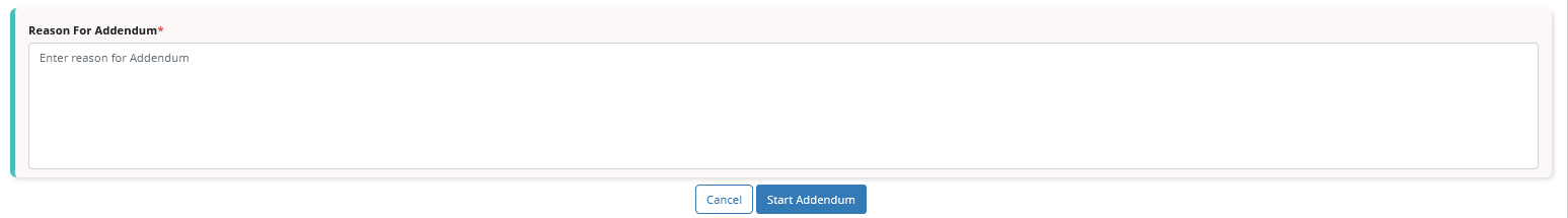Document Addenda - Help Center