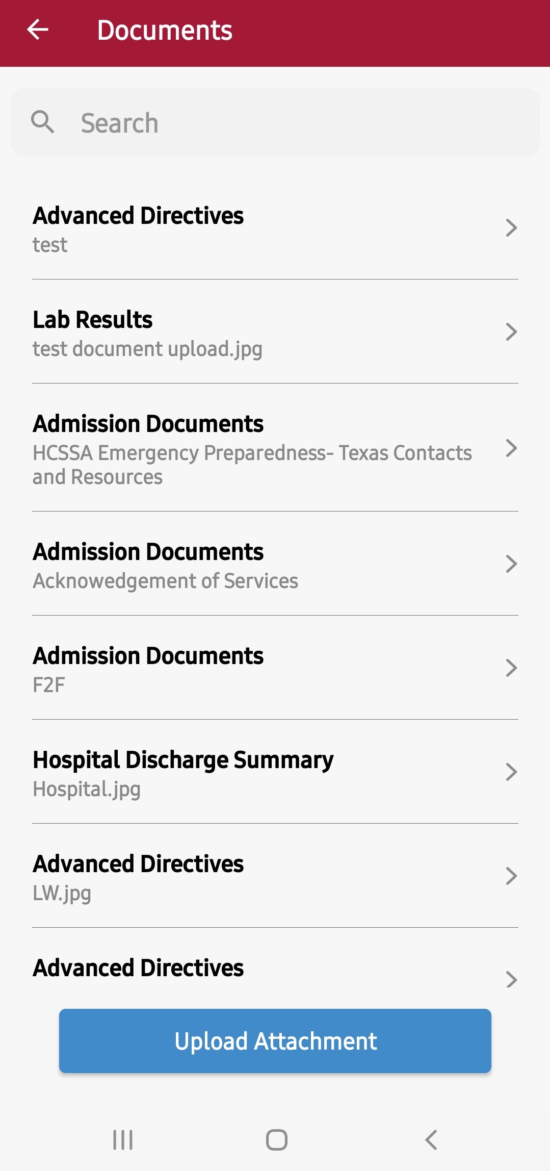 Upload Documents From a Mobile Device in Axxess Home Health