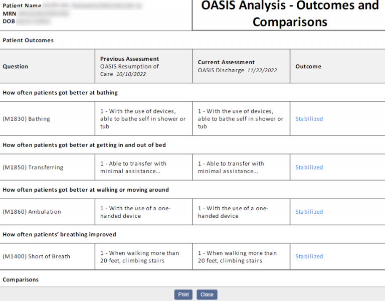OASIS Analysis in QA Center - Help Center