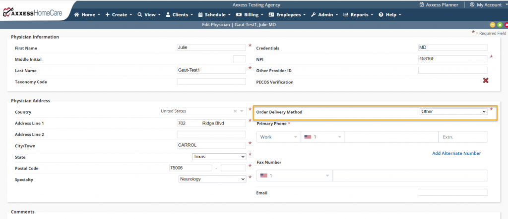 Mosai Document Management in Axxess Home Care