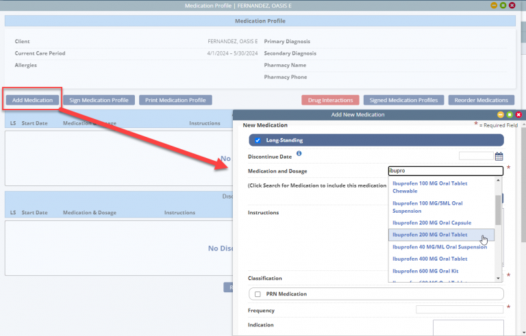 Medi-Span Drug Database in Axxess Home Care
