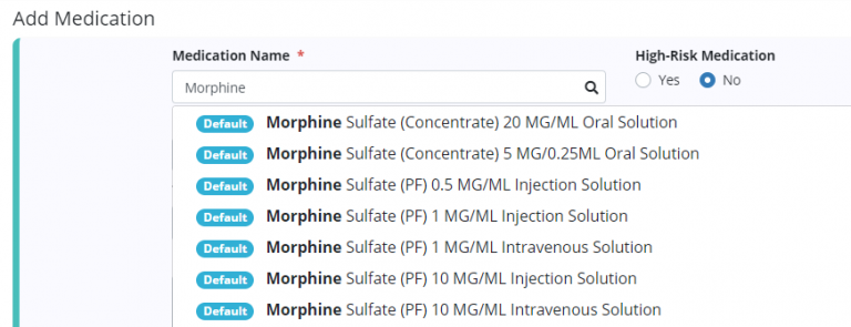 Medi-Span in Axxess Hospice