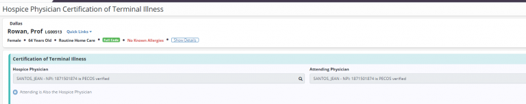 PECOS Verification Updates | Axxess Hospice
