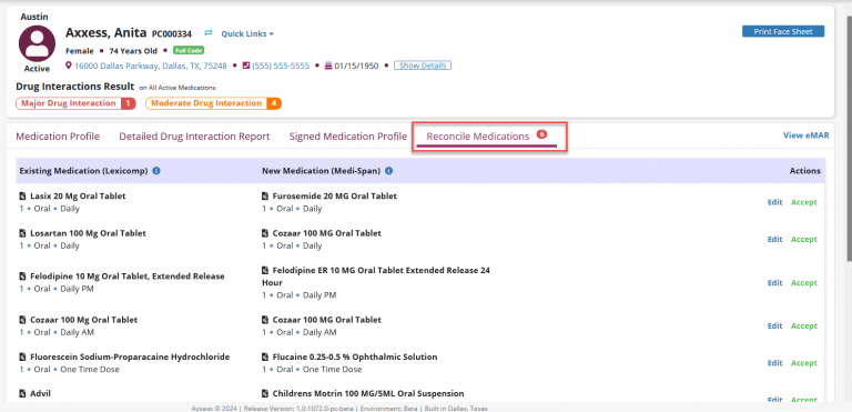 Medi-Span Medication Reconciliation - Help Center