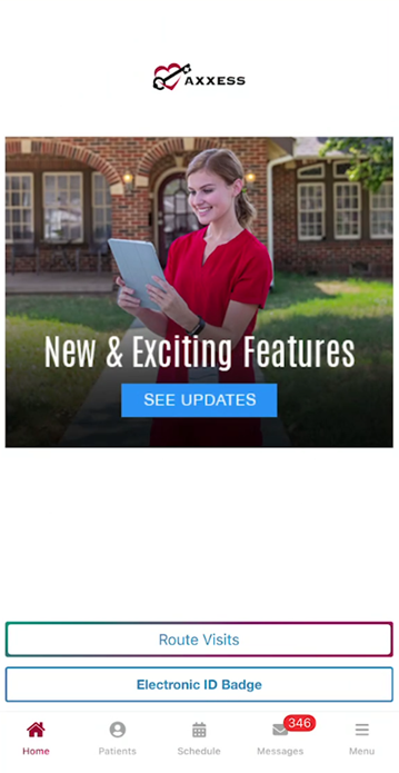 Mobile Visit Routing in Axxess Home Health
