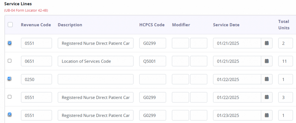 Convert Non-Covered Charges to Covered in Axxess DDE