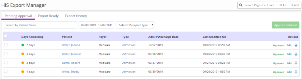How to Use the Axxess Hospice Hospice Item Set (HIS) Export Manager